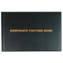 Corporate Visitors Book Milford 200 x 300mm 96 Leaf | Kiwi Office