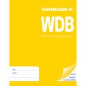 WDB Exercise Book Warwick Yellow Ruled 14mm 2/3, Unruled 1/3 180x230mm ...
