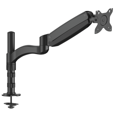Monitor Arm with Extension Boyd Visuals Black Single 15-27 inch Monitor | Kiwi Office