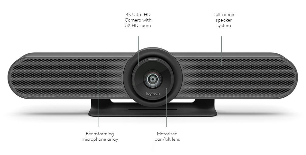 ConferenceCam Logitech MeetUp - 4K Speakerphone USB & Bluetooth | Kiwi ...
