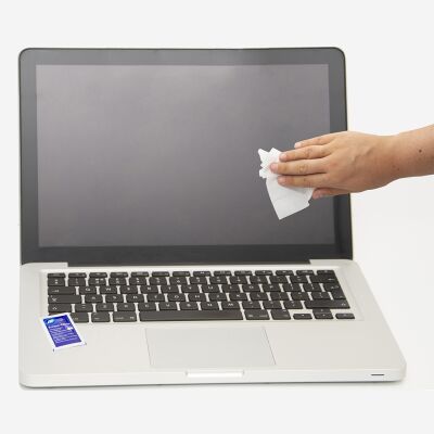Screen Wipes Screen-Clene AF Anti Static Box of 100 Sachets | Kiwi Office