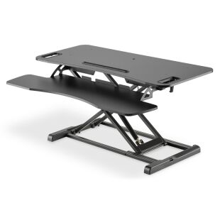 Height Adjustable Workspace Riser Ergonomic Digitus Sit Stand | Kiwi Office