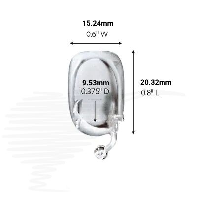 Command Cord Organisers 17302CLR Clear Small Pack of 8 | Kiwi Office