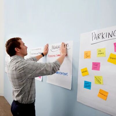 Post-it Easel Pad 559 Super Sticky 635mm x762mm | Kiwi Office