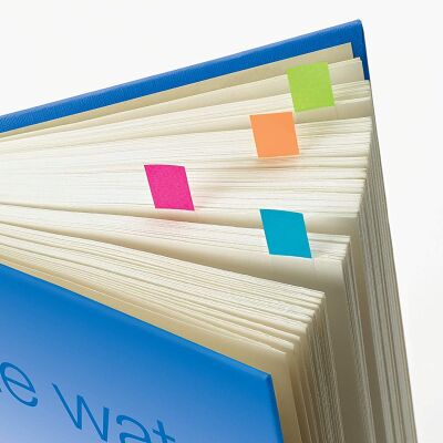 Post-it Flags 683-4AB Bright 12x43mm Pack of 4 | Kiwi Office