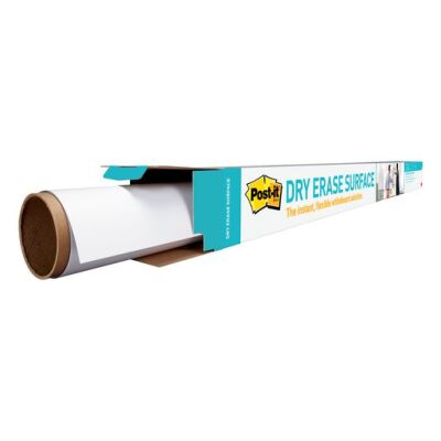 Post-it Whiteboard Dry Erase Surface DEF4X3 White 1200x900mm | Kiwi Office