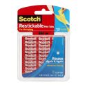 Scotch Mounting Tabs R103 Restickable 13x13mm Pack of 72 | Kiwi Office