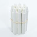 Hard Wax Crayons Retsol Unwrapped White Bundle of 10 | Kiwi Office