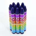 Soft Wax Crayons Retsol Wrapped Blue Bundle of 10 | Kiwi Office