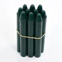Hard Wax Crayons Retsol Unwrapped Dark Green Bundle of 10 | Kiwi Office