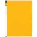 Display Book Insert Cover FM A4 20 Pocket Yellow | Kiwi Office