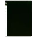 Display Book Insert Cover FM A4 20 Pocket Black | Kiwi Office