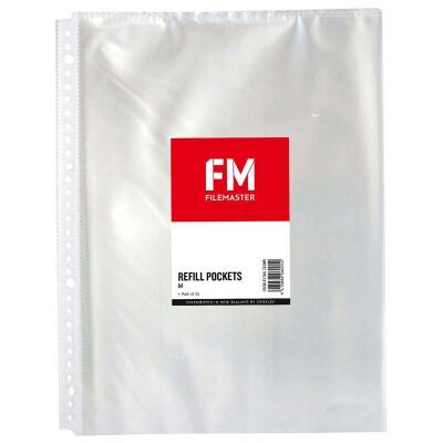 Display Book Refills Multi Ring FM A4 Pack of 25 | Kiwi Office