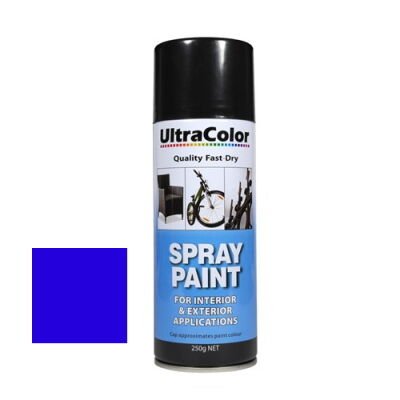 Spray Paint UltraColor Royal Blue 250g | Kiwi Office