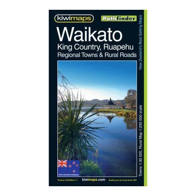 Folded Sheet Map Kiwi Maps Pathfinder 129 Waikato Towns & District ...