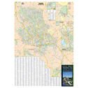 Folded Sheet Map Kiwi Maps Pathfinder 107 Hamilton + Waikato | Kiwi Office