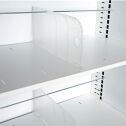 Shelf Divider Europlan Polycarbonate For Panel Shelving | Kiwi Office