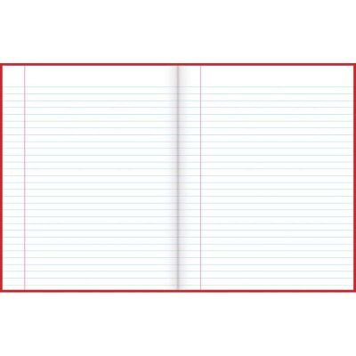 2B4 Lecture Book Warwick Red Hard Cover Ruled 7mm 180x230mm 94 Leaf ...