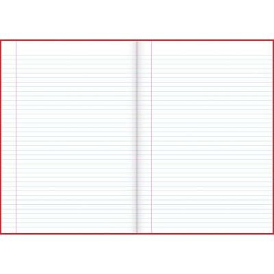 2B8 Lecture Book Warwick Red Hard Cover Ruled 7mm 210x297mm A4 94 Leaf ...