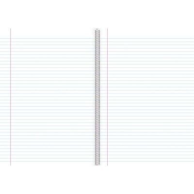 8B8 Exercise Book Warwick Red Spiral Ruled 7mm 210x297mm A4 50 Leaf ...