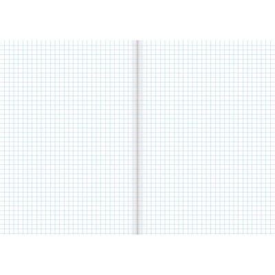 1E8 Exercise Book Warwick Blue Quad 7mm 210x297mm A4 36 Leaf | Kiwi Office