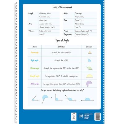 Our Big Maths Modelling Book Warwick Blue Quad 30mm 32 Page | Kiwi Office