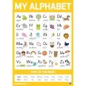 My Literacy Poster Warwick 1 Yellow Alphabet | Kiwi Office