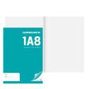 1A8 Exercise Book Warwick Teal Unruled 210x297mm A4 36 Leaf | Kiwi Office