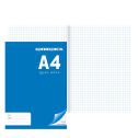 Exercise Book Warwick Blue Quad 8mm 210x297mm A4 32 Leaf | Kiwi Office
