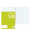 1J5 Exercise Book Warwick Green Quad 5mm 205x255mm 36 Leaf | Kiwi Office