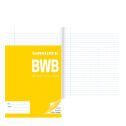 BWB Exercise Book Warwick Yellow Ruled 7mm Dashed 180x230mm 32 Leaf ...