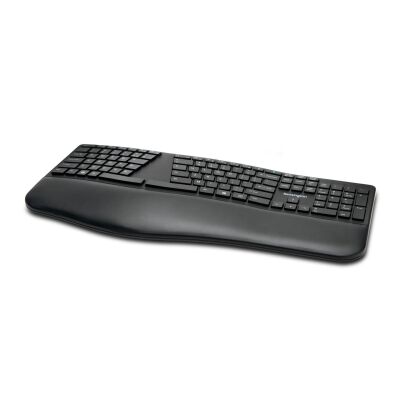 Keyboard Kensington Pro Fit Black Ergonomic Wireless | Kiwi Office