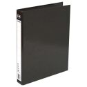 Ring Binder FM Vivid 2 Ring 26mm A4 Cat Black | Kiwi Office