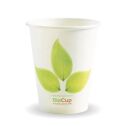 Hot Cups Single Wall BioPak BioCup Leaf Compostable 280ml (8oz) 80mm ...