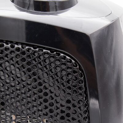 Ceramic Heater Nero Black 1500W | Kiwi Office