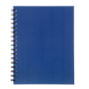 Notebook 512 Spirax Blue Wire Bound - 7mm Ruled A4 200 Pages | Kiwi Office