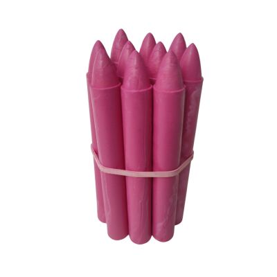 Hard Wax Crayons Retsol Unwrapped Scarlet Bundle of 10 | Kiwi Office