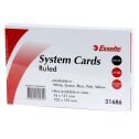 System Cards 8in x 5in Esselte White 8in x 5in 100 Pack | Kiwi Office