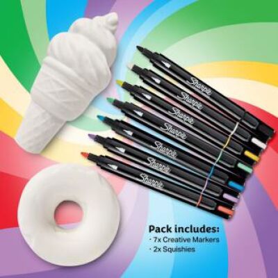 Sharpie Creative Markers Squishy Sweets Limited Edition Promo Pack ...