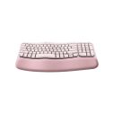 Logitech Wave Keys Ergo Wireless Keyboard Rose | Kiwi Office
