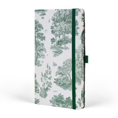 Castelli Landscapes Notebook Mid Ruled 130x210mm Evergreen | Kiwi Office