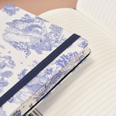 Castelli Landscapes Notebook Mid Ruled 130x210mm Walnut | Kiwi Office