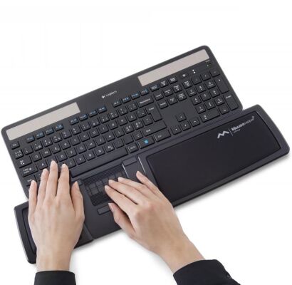 Mousetrapper Roller Pad Mouse Advance 2.0 Black | Kiwi Office