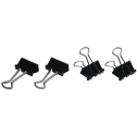 Foldback Clip Marbig 19mm Pack of 12 | Kiwi Office